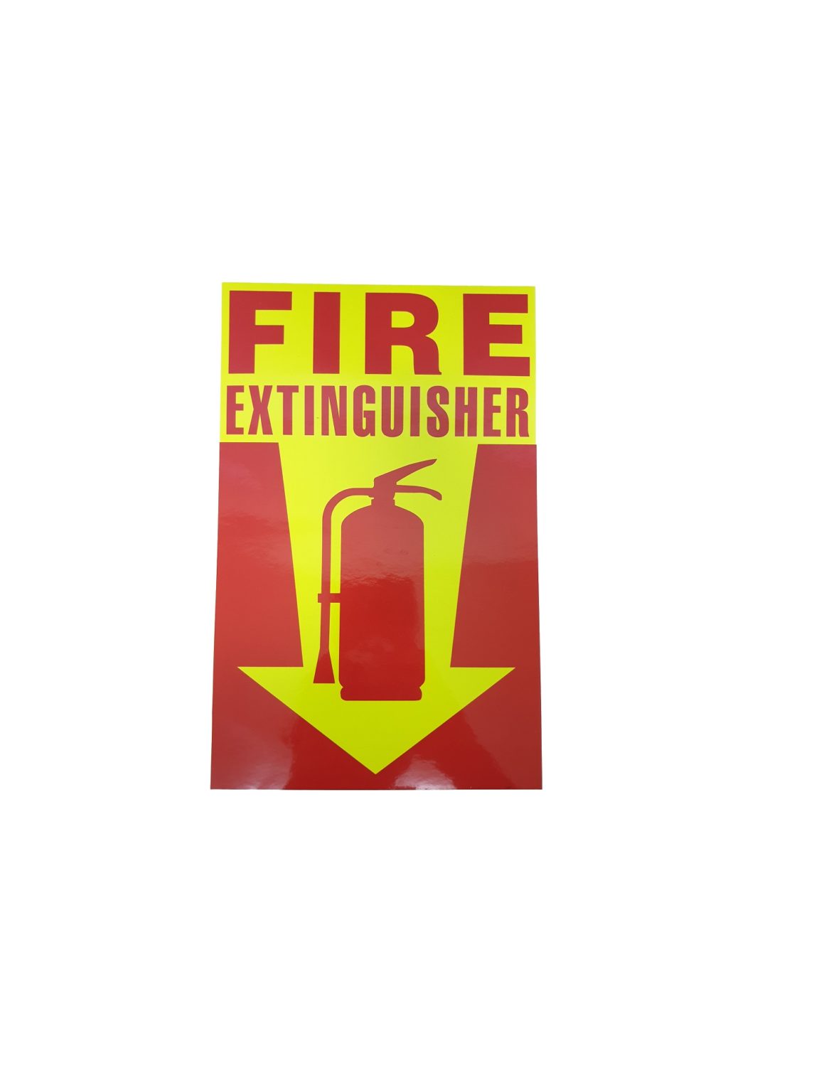 Fire Extinguisher Sign (Sticker) – Fire Plus